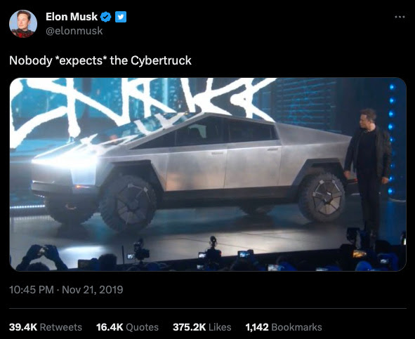 Tesla Owners Silicon Valley On Twitter ποΈ Tesla Cybertruck Production