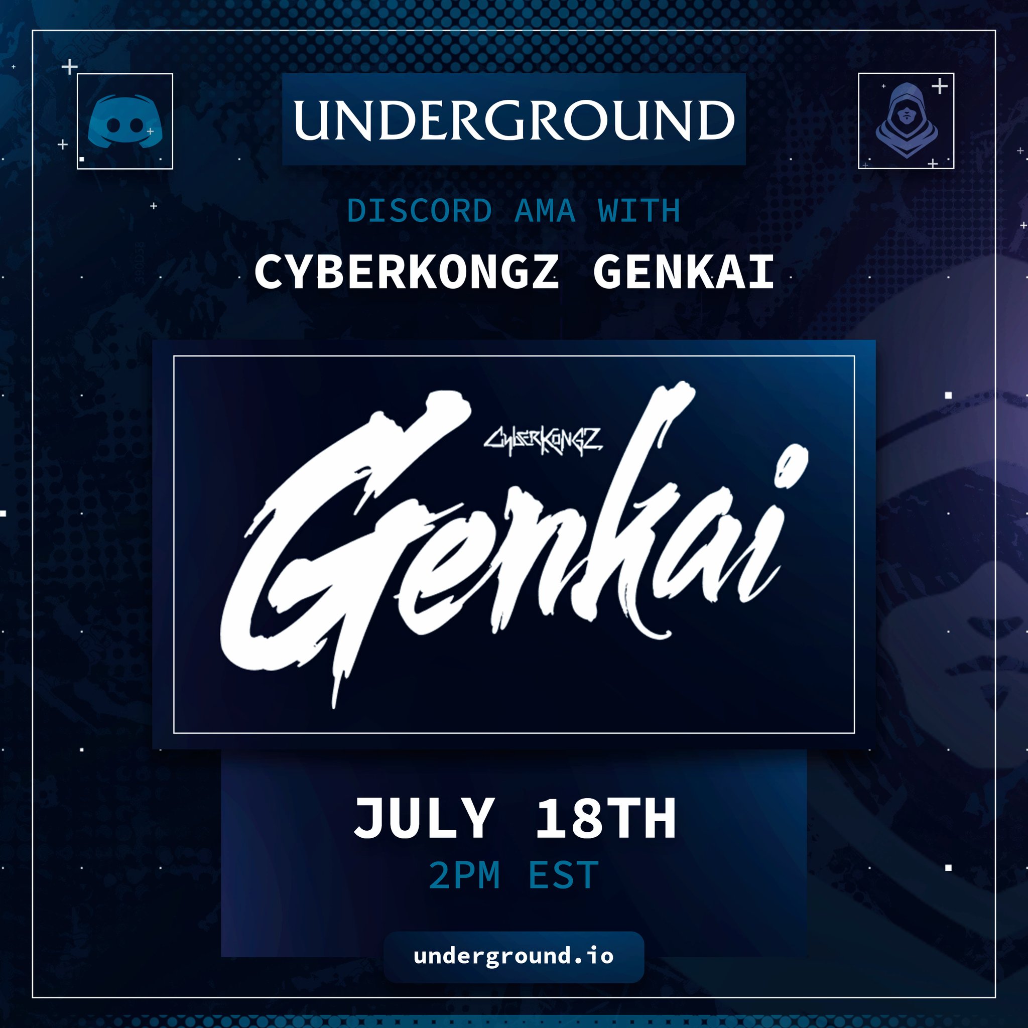 underground on Twitter: "Today we are joined with @CyberKongz to discuss their upcoming mint ...