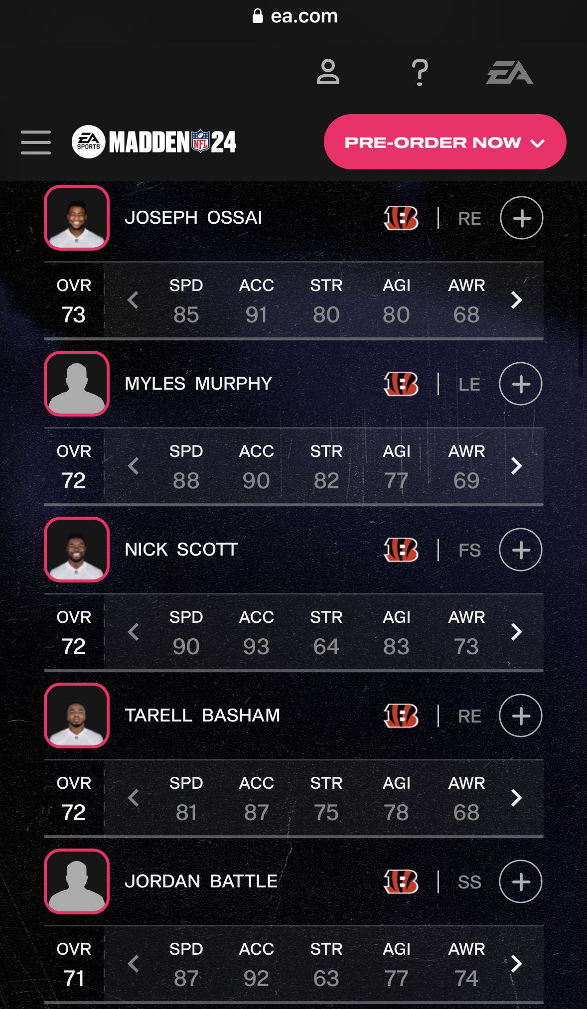 Ace Boogie on Twitter: "Joseph Ossai, Myles Murphy, Nick Scott, Tarrell Basham and Jordan Battle ...