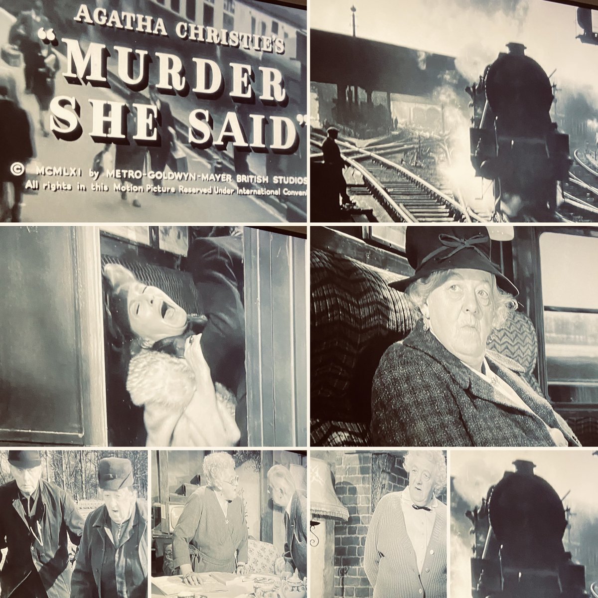 Hollywood Yesterday on Twitter: "Currently watching the extraordinary Margaret Rutherford as ...