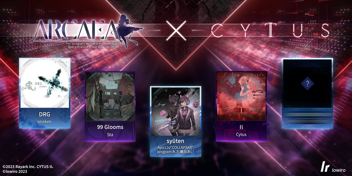 Arcaea공식 on Twitter: "Arcaea v4.6 릴리즈! Arcaea x Cytus II 콜라보레이션 챕터 2 팩 어펜드가 발매되었습니다. 이세계에서 찾아온 5 ...