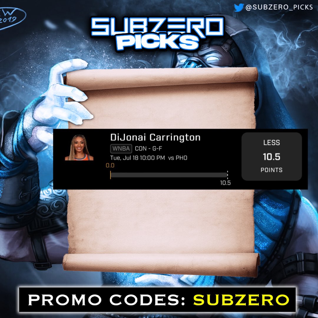 SubZero on Twitter: "🥶 Sub Zero Play 🥶 Follow @SubZero_Picks for more ⬇️ Join The Best Free ...
