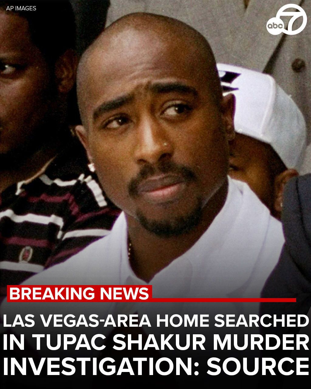 ABC7 News on Twitter: "Tupac Shakur, one of the most prolific figures in hip-hop, was shot on ...