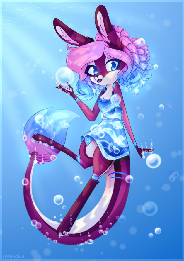 💖🤍💙SlushyOtter🦦 on Twitter: "AAAAH! LOOK HOW CUTE SHE IS! @Caelichii did an amazing job on this ...