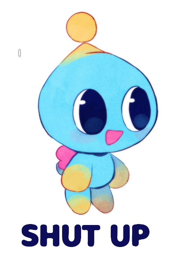 「LIVE NOW Would you eat a Chao? I would」| PEPON のイラスト