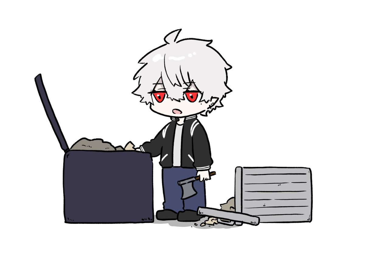 デンジ「「飯ないかなー?」 デンジみが強かった #VCRGT絵 #KuzuArt」|しののイラスト