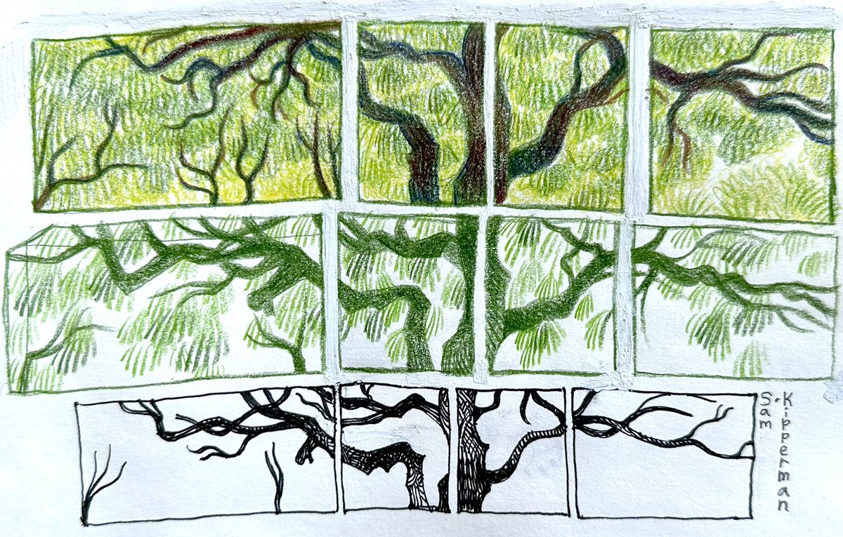 「12 trees」magic sam artの漫画