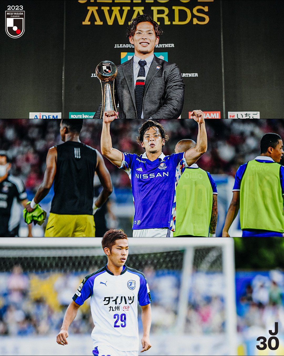 J.LEAGUE Official (English) on Twitter: "Tomoki Iwata played in all three J.League divisions ...