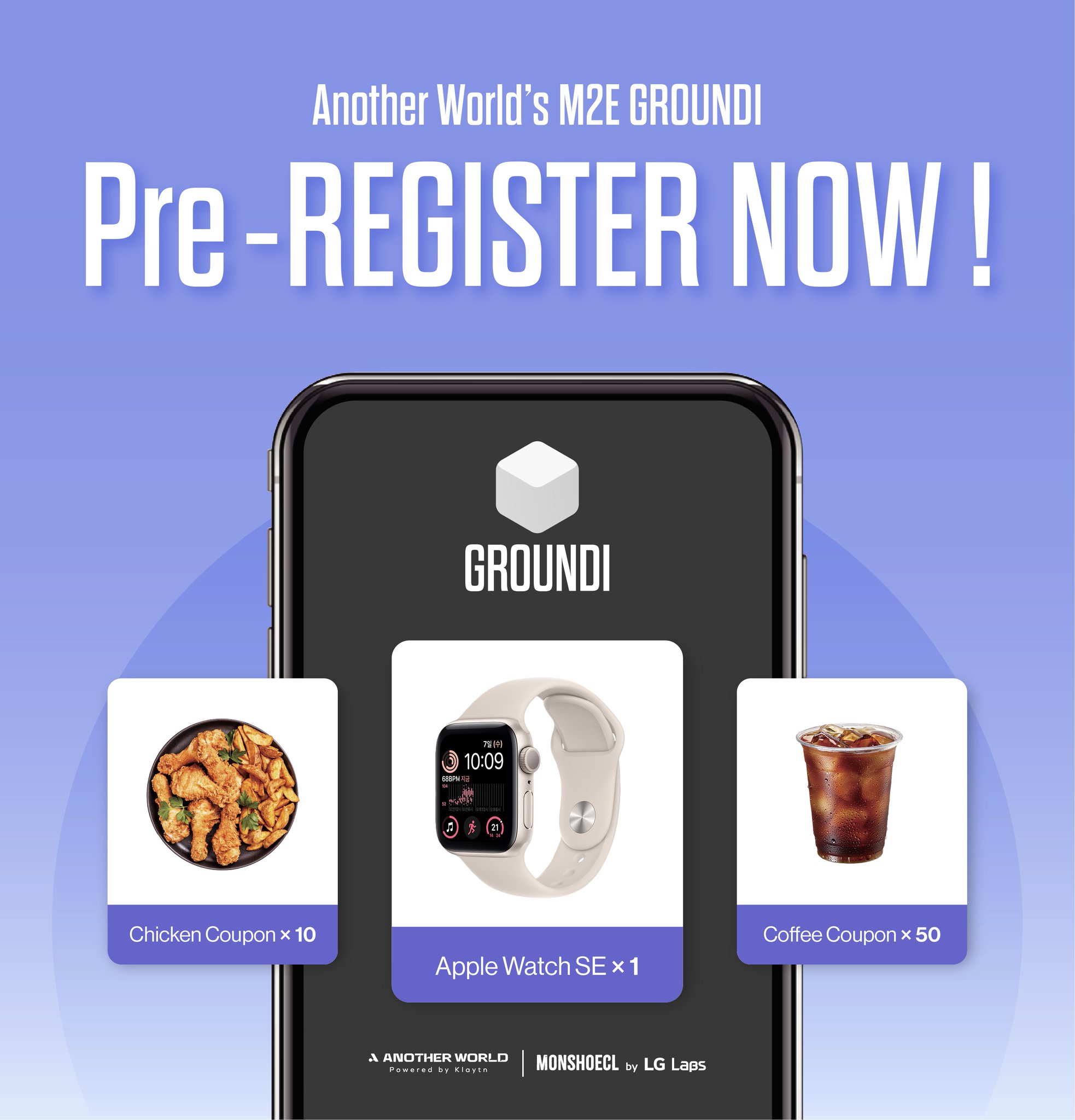 Another World 🌐 NFT Metaverse on Twitter: "🎉Another World’s M2E “GROUNDI” - Pre-registration ...