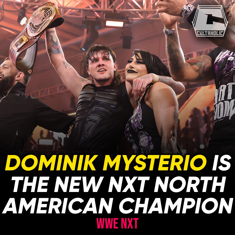 Cultaholic Wrestling on Twitter: "Dominik Mysterio has won his first singles championship in WWE ...
