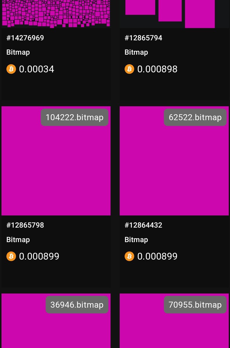 Mattyverse on Twitter: "The floor price for single transaction .bitmap blocks on @ordswap is 0. ...