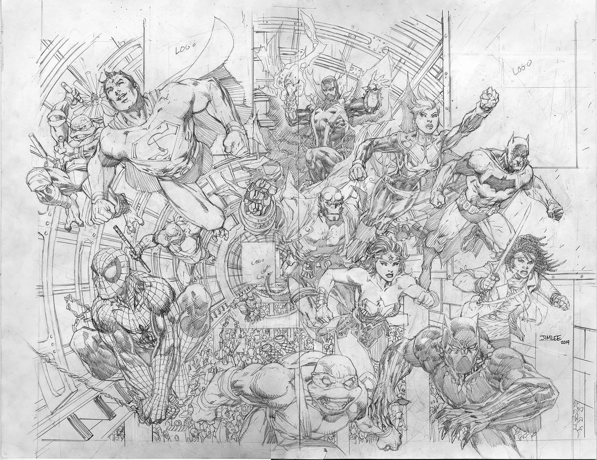 Daily Spawn Archive on Twitter: "From pencil to final cover. Spawn makes an appearance on the ...