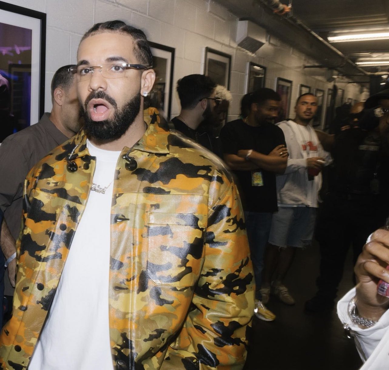 Drake Photoshoot Photos | Drake And OVO Chubbs Hosted Friends And