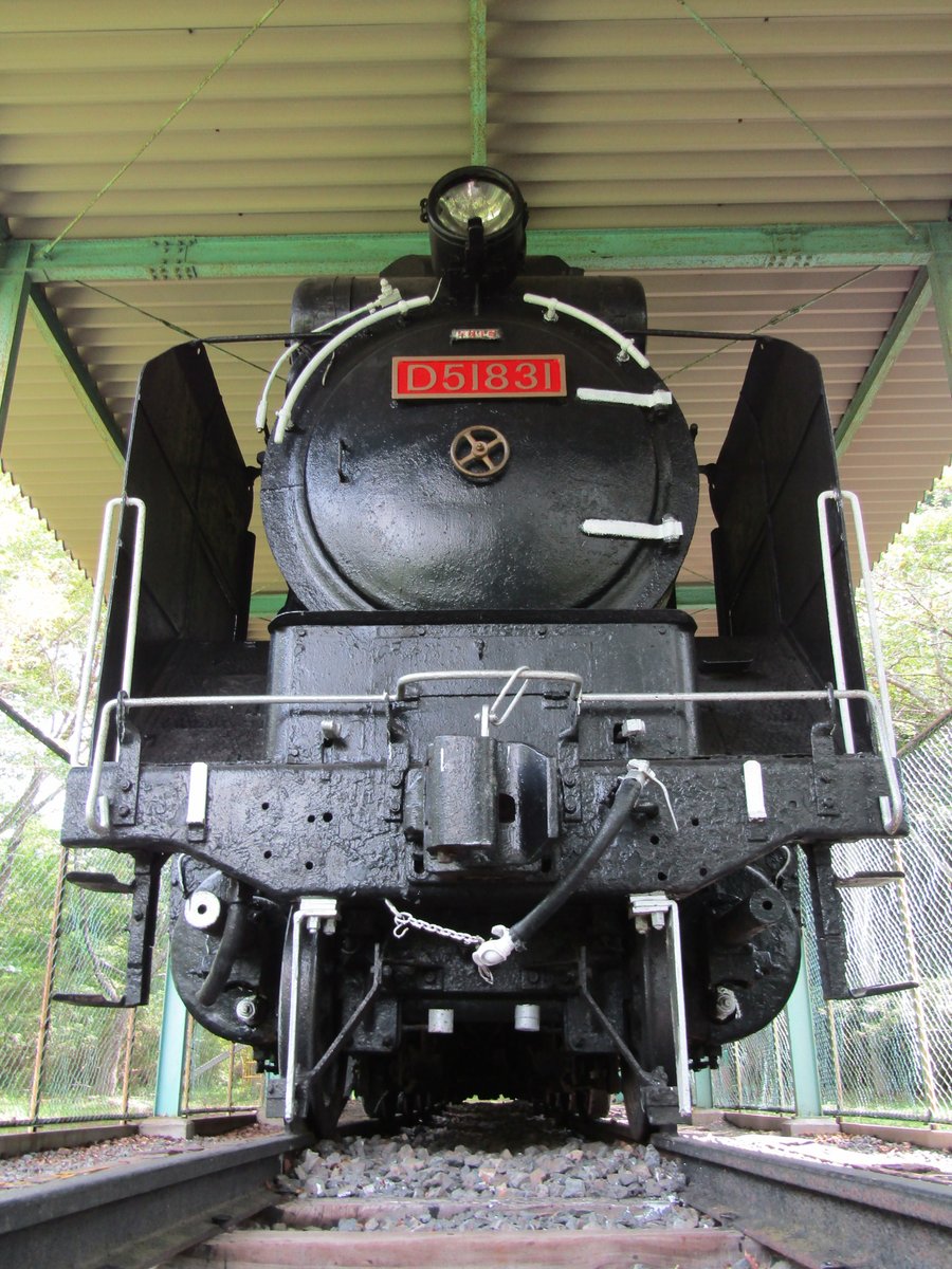 RW Sato on Twitter: "2022.8.27 D51 831 伊賀市余野公園に静態保存。 最後に活躍した関西本線横に居ますが、列車から見えず💧末期には944号機から受け継いだ ...