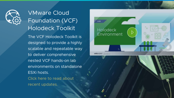 vmware_japan on Twitter: "【VMware Japan Blog】VMware Cloud Foundation を ESXi ホスト1台で構築するツール ...