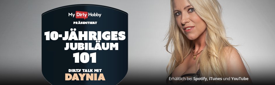 MyDirtyHobby Emily on Twitter: "⚡️MyDirtyHobby präsentiert ⚡️ 10-Jähriges Jubiläum 🎙️Dirty Talk ...