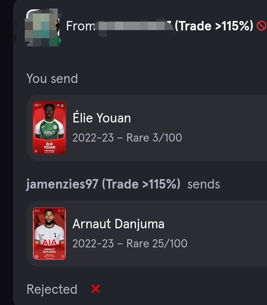 Sorare On A Budget on Twitter: "Elie Youan recent sale - .0932 Danjuma recent sale - .0728 115% ...