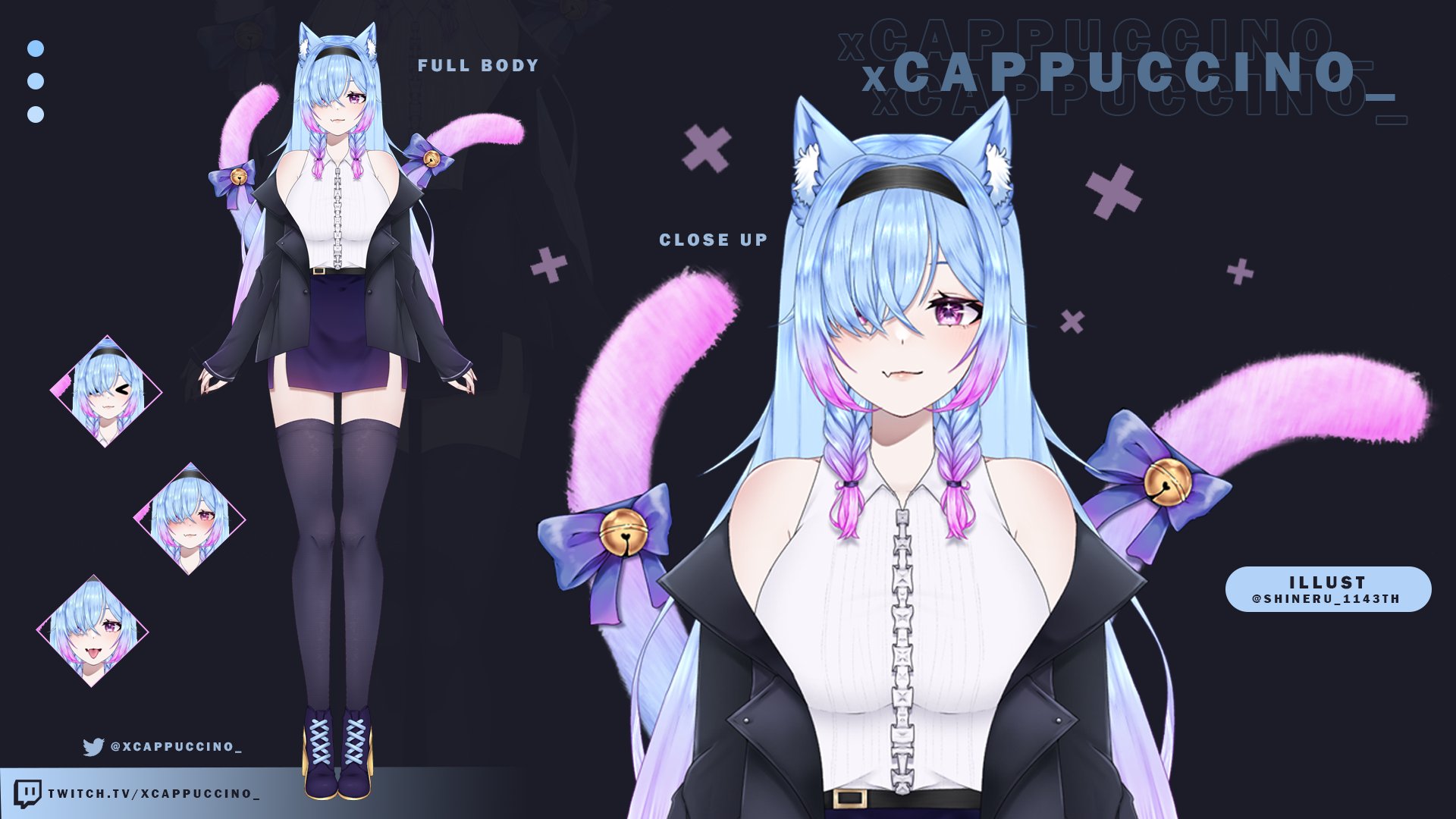 xCappuccino_☕👑 | #VtuberTH 🇹🇭| MODEL REVEAL 💙 on Twitter: "ทุกคนคะ มันเร็วมากกกก 😭 ขอบคุณทุกคน ...