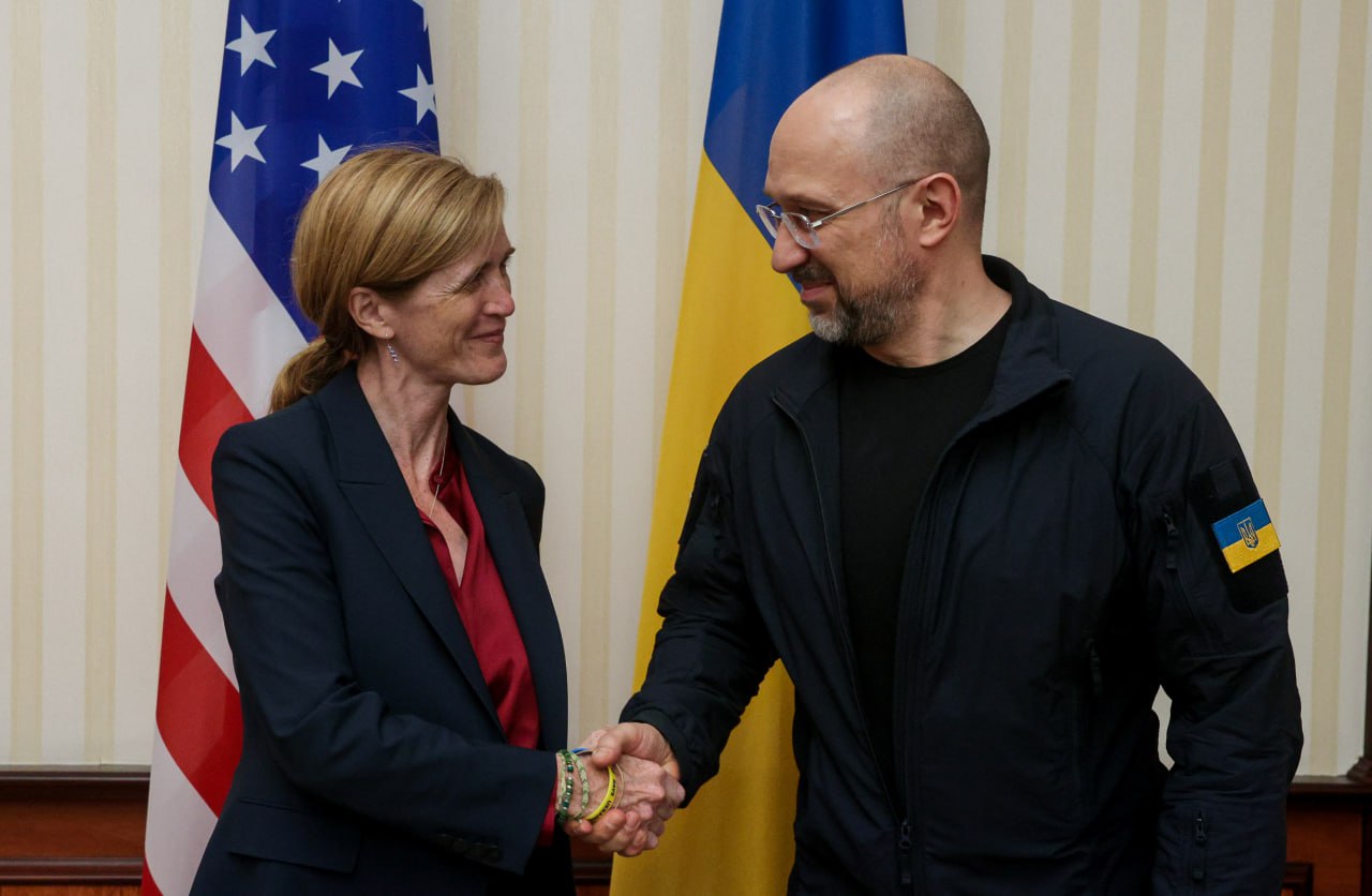 Denys Shmyhal on Twitter: "Glad to welcome Samantha Power @PowerUSAID to #Ukraine. Thanked for ...