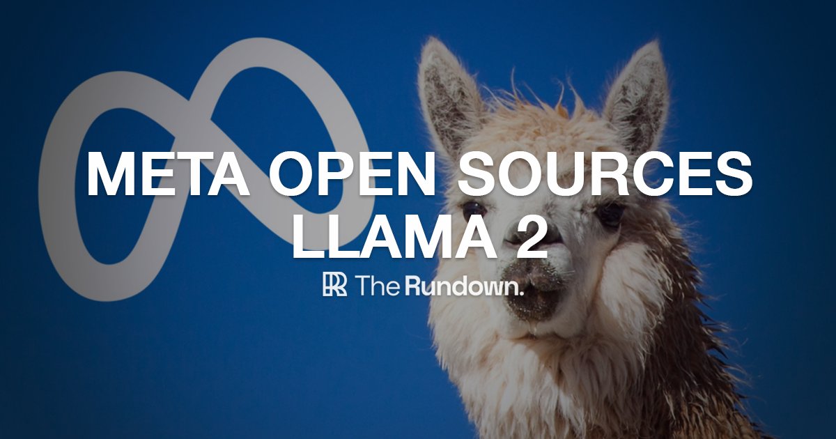 Meta Launches Open Source AI Model: Llama Empowering, 50% OFF Meta Launches Open Source AI Model: Llama Empowering, 50% OFF