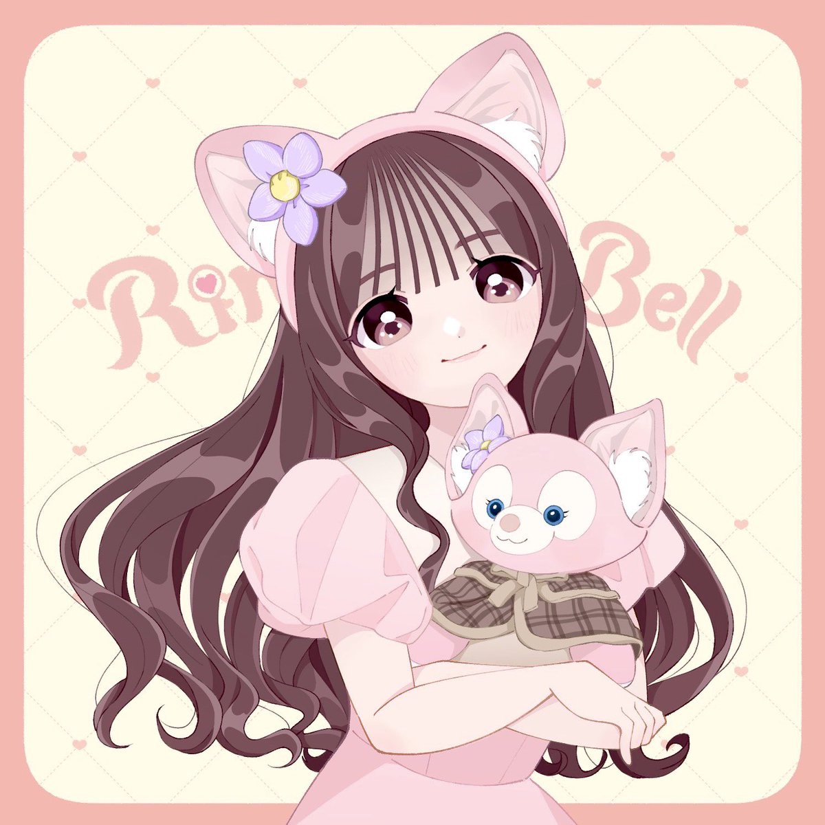 🌸 on Twitter: "𝑅𝑖𝑛𝑎𝑏𝑒𝑙𝑙 🦊🔎🎀🌸 #sakurazaka46fanart #上村莉菜 #櫻坂46"