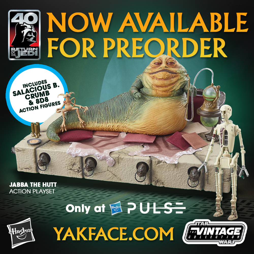 Yakface.com on Twitter: "The Vintage Collection Jabba the Hutt Action Playset with Salacious ...
