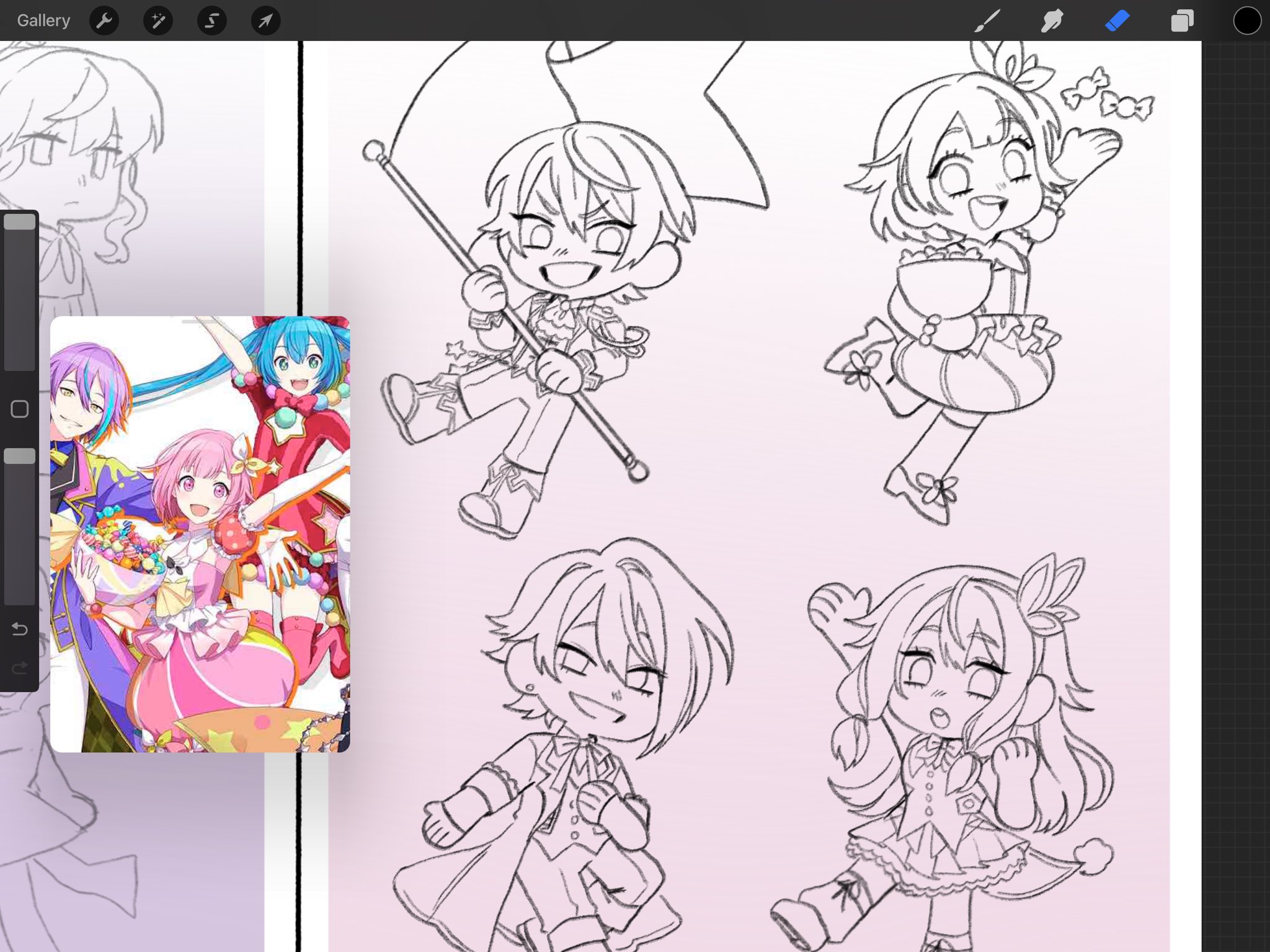 Vocaloid Chibi Coloring Pages