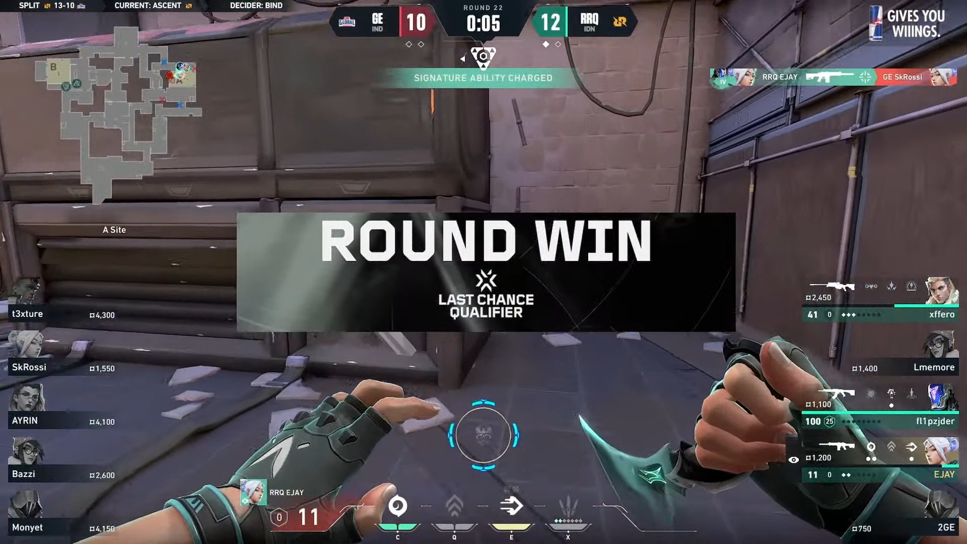 Esports ID - Valorant SEA on Twitter: "LORD EJAY 4K!!!! MATCH POINT @teamrrqofficial @rrq_ejay # ...