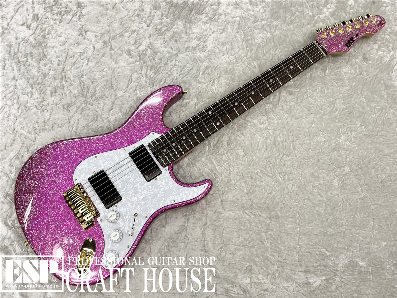 ESP CRAFT HOUSE（ESP渋谷） on Twitter: "【 入荷情報 】 ESP SNAPPER-7 Ohmura Custom / Twinkle Pink ￥649,000 ...
