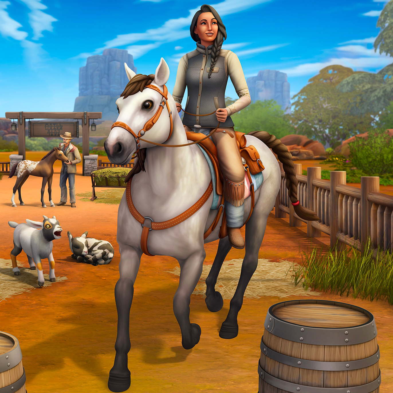 Sims ANZ 🌏 on Twitter: "📢 We've got 5 x The Sims 4: Horse Ranch codes to giveaway! • Follow ...