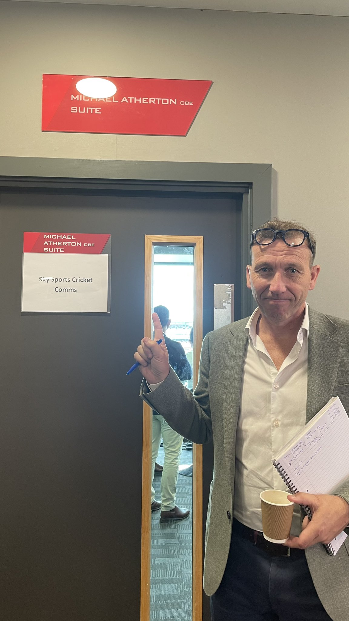 Sky Sports Cricket on Twitter: "“Change of commentary in the Michael Atherton suite, Michael ...