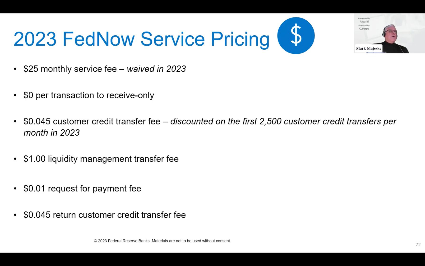 ISO 20022.... LET'S DO IT on Twitter: "💥FEDNOW FEES WAIVED FOR 2023 PARTICIPATION 👀👀👀 FINANCIAL ...