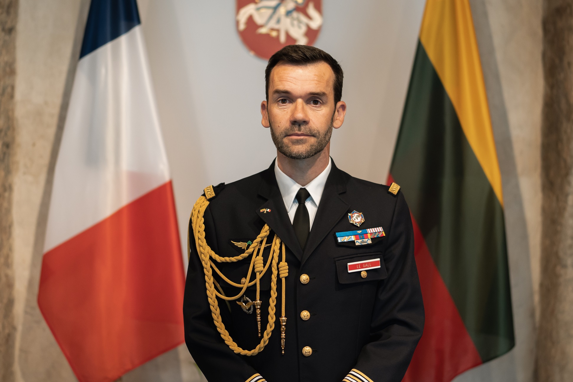 Lithuanian MOD 🇱🇹 on Twitter: "Welcome back! Lieutenant Colonel Benjamin Le Gall, the ...