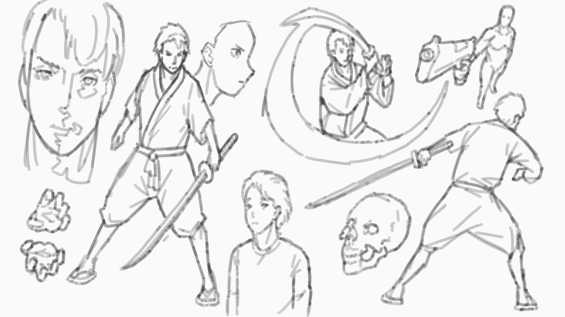 Airbending Poses