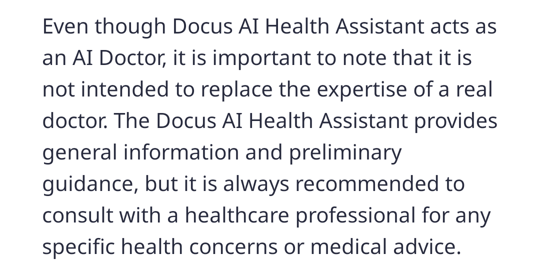No need for a doctor anymore. AI is your new all-in-one health expert. Introducing Docus, your ...