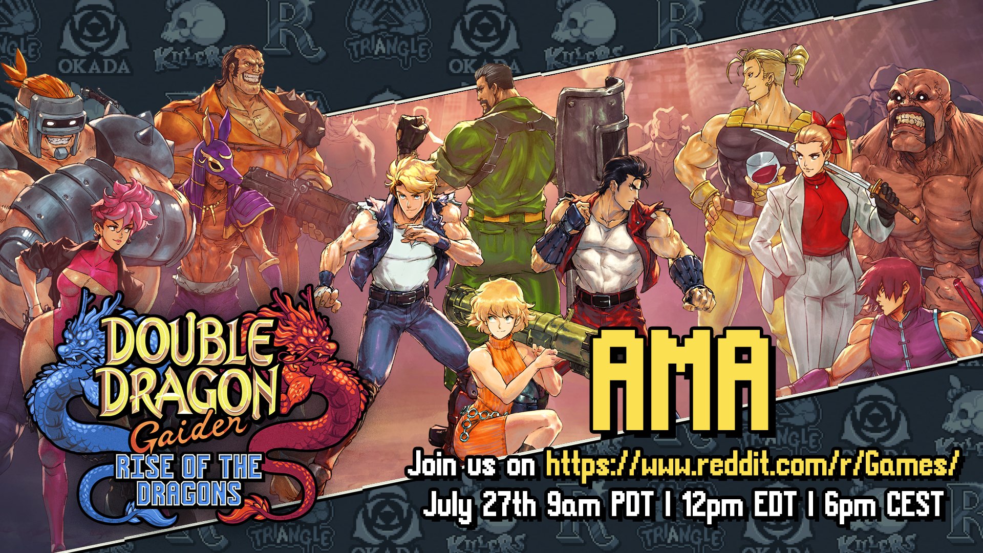 Double Dragon Game Characters Stores Online | www.pinnaxis.com