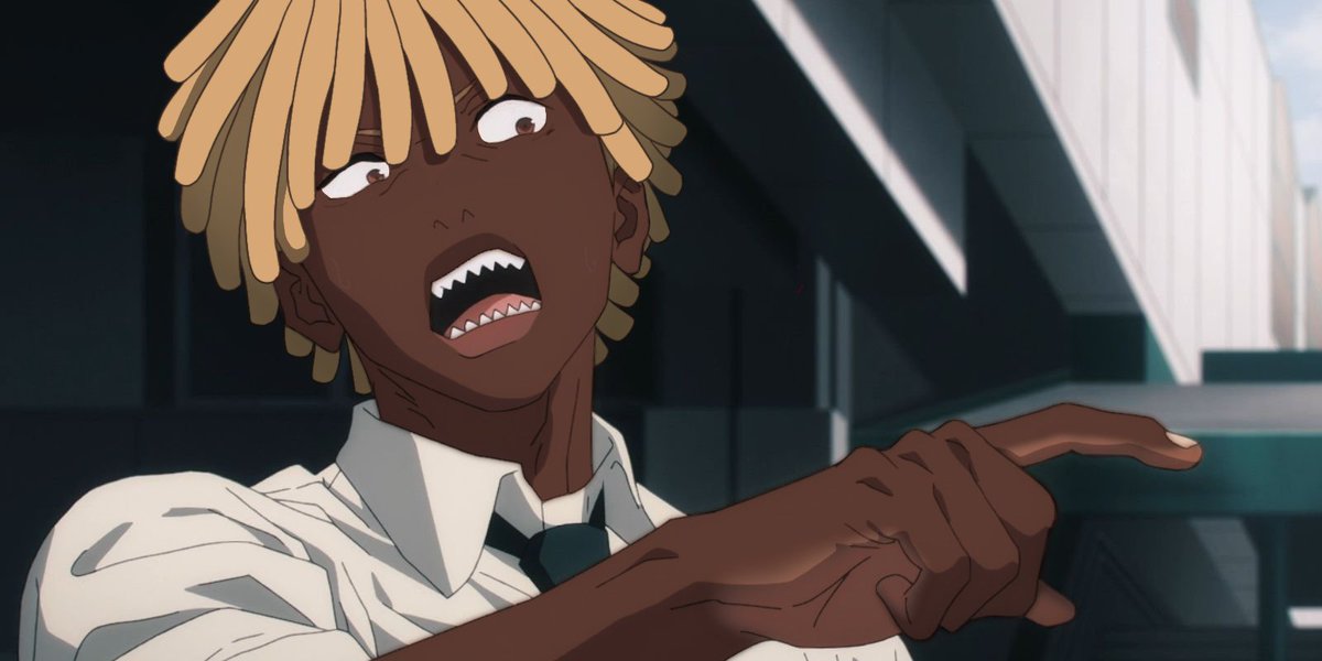 Your Fave Is Dark Skinned On Twitter Denji Is Dark Skinned