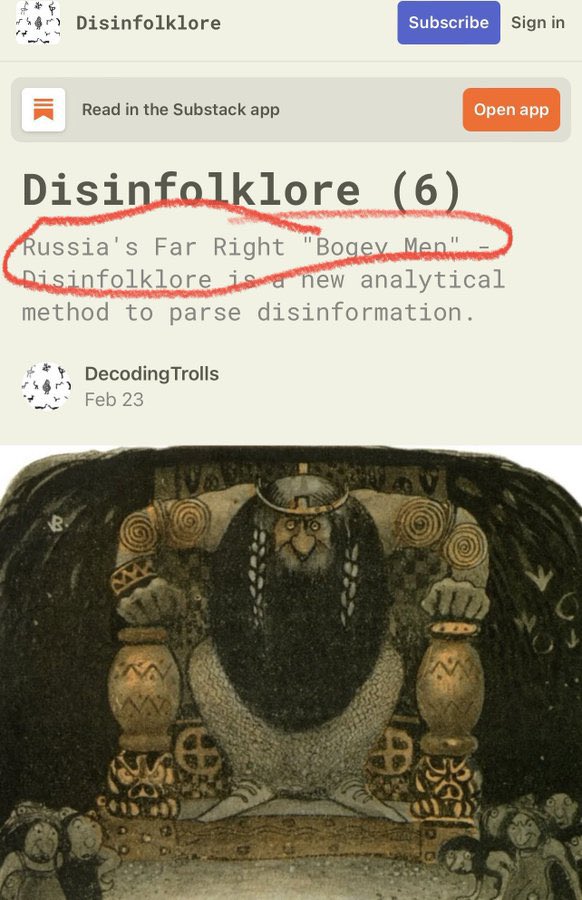 DecodïngTrolls on Twitter: ""Anglo-Saxon" culture is a perennial character in Ruschist ...