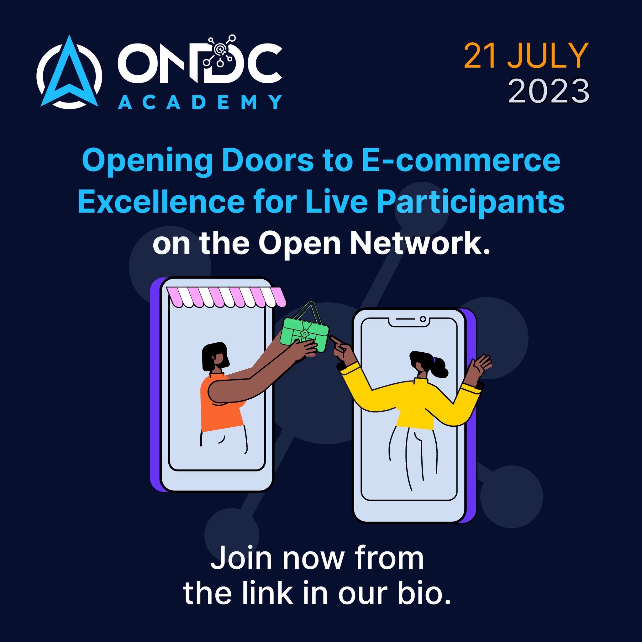 ONDC India on Twitter: "We are thrilled to announce the launch of ONDC Academy! 🎉 ONDC Academy ...