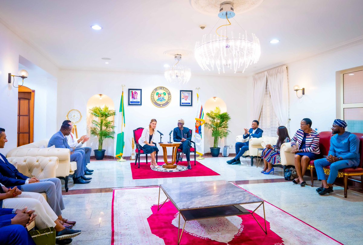 Babajide Sanwo Olu On Twitter I Received The Management Of The Dubai