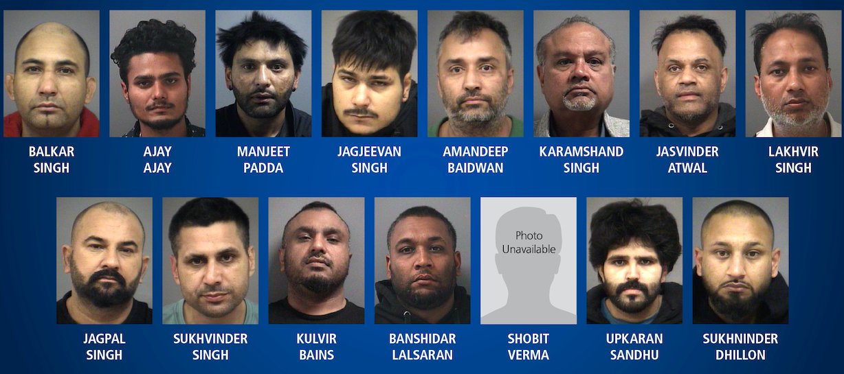 Daksh Panwar on Twitter: "A DESI truck + cargo theft ring has been busted by police in the GTA ...