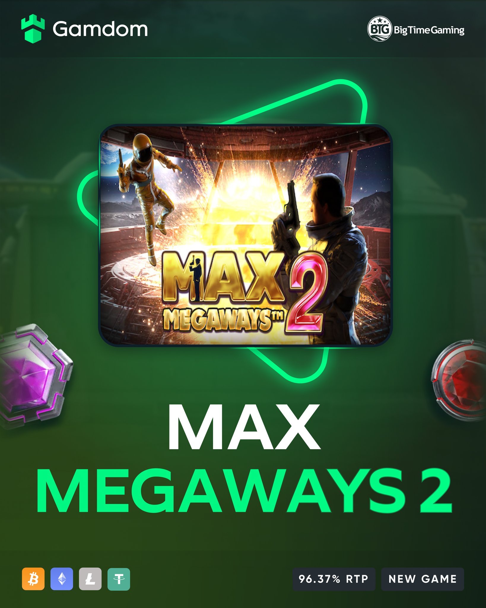 Gamdom.com on Twitter: "🕵️‍♂️ New Game: Max Megaways 2 🕵️‍♂️ Our favourite spy, Max, is back in ...