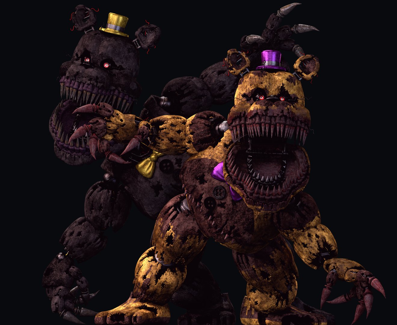 Fnaf 4 Sfm Fredbear