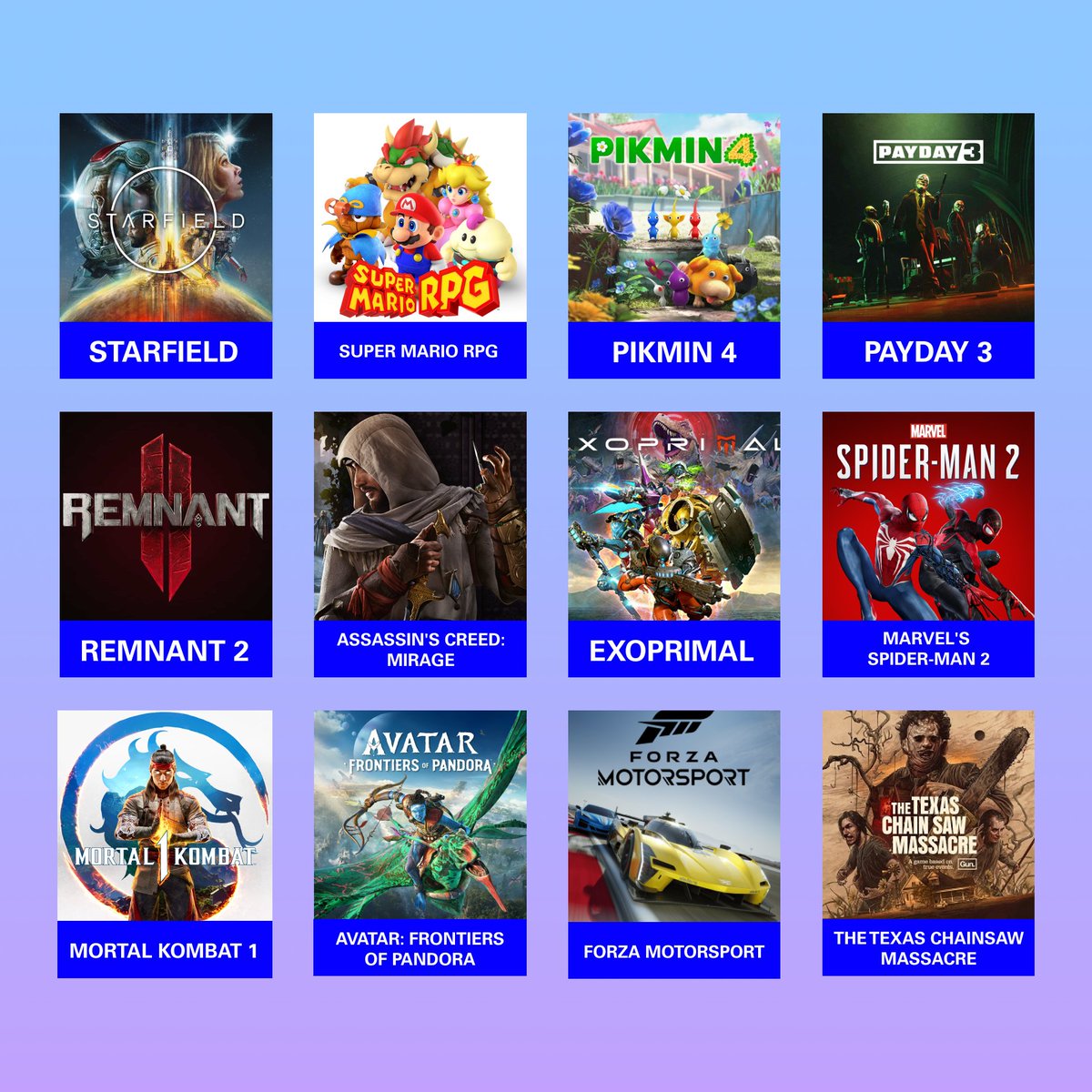 Elgato on Twitter: "You can only pick 3 games to play for the rest of the year. What are you ...
