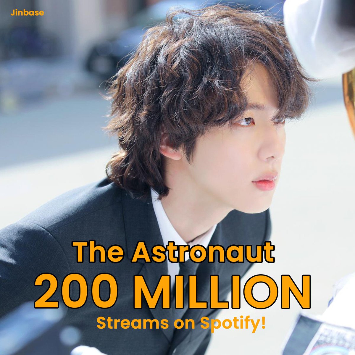Jinbase Indonesia 🇮🇩 on Twitter: "The Astronaut by #Jin sudah mencapai 200 Juta streams di ...