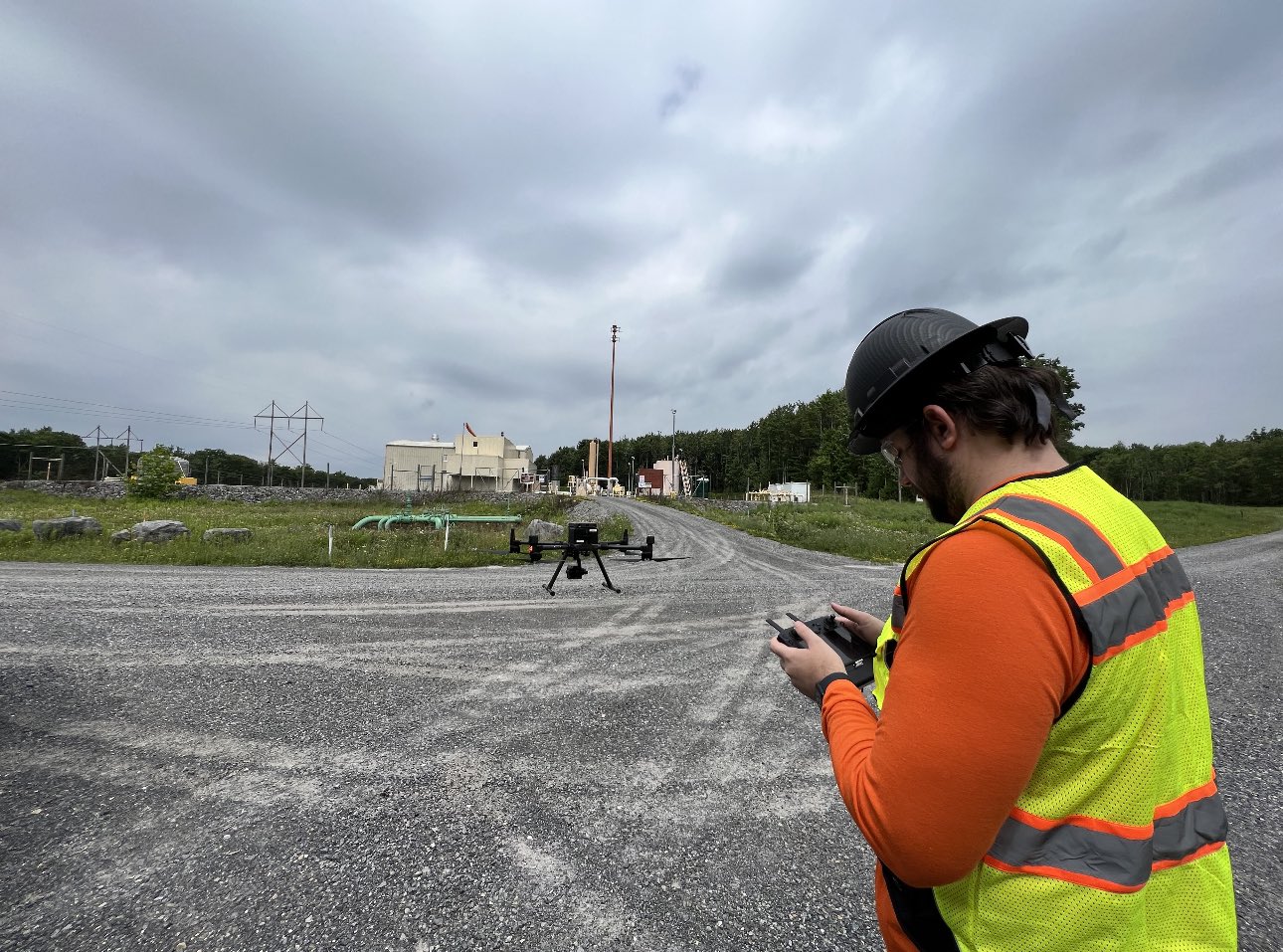 DarkPulse on Twitter: "Team DarkPulse on site for methane leak inspections. This project is for ...