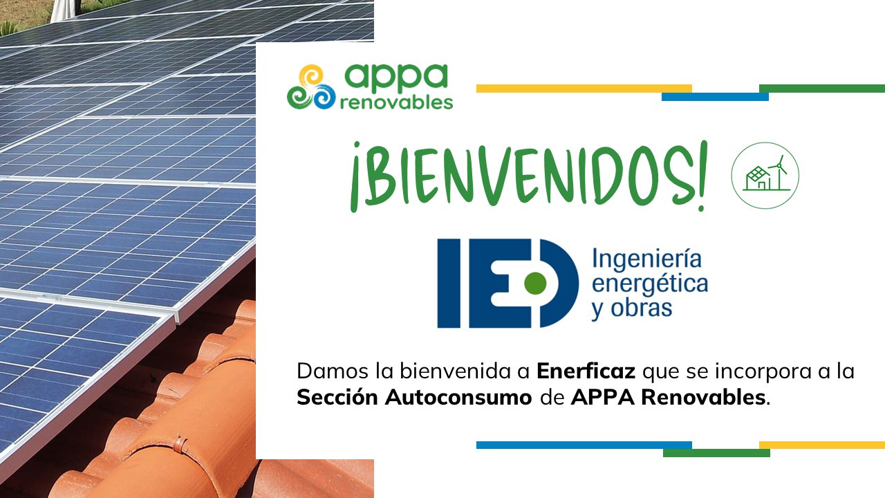 APPA Renovables on Twitter: "¡Bienvenidos! #IngenieríaEnergéticayObras es uno de los #SociosAPPA ...