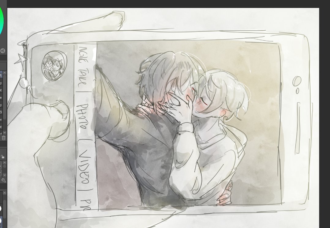 「LILIES😭😭😭 #ruikasa #prsk_FA #prsk_BL 」melの漫画