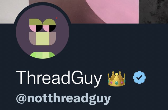 ThreadGuy 👑 on Twitter: "verified thredition