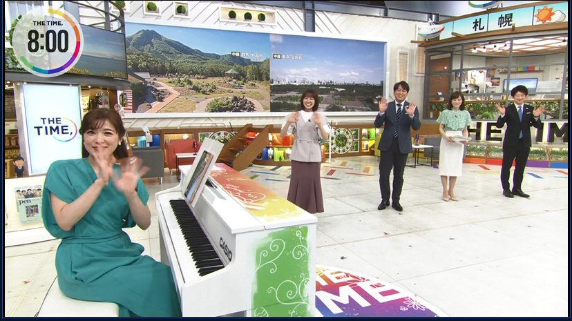 tvmaniaZERO on Twitter: "2023/07/20 #thetime_tbs #高木里代子 さん"